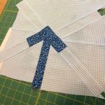 Improv Arrow Quilt Block Tutorial | jenna brand