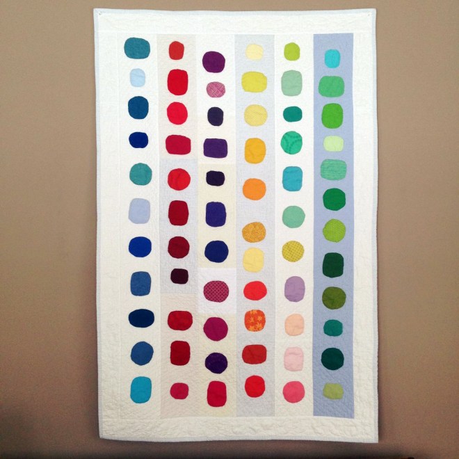 Aerial Grove Baby Quilt | jenna brand